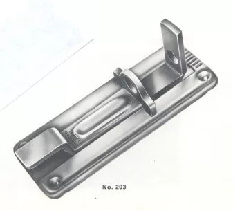 Drsna ključavnica stavbe + Zaklep. 160 Lock Bends. - Ajtókil